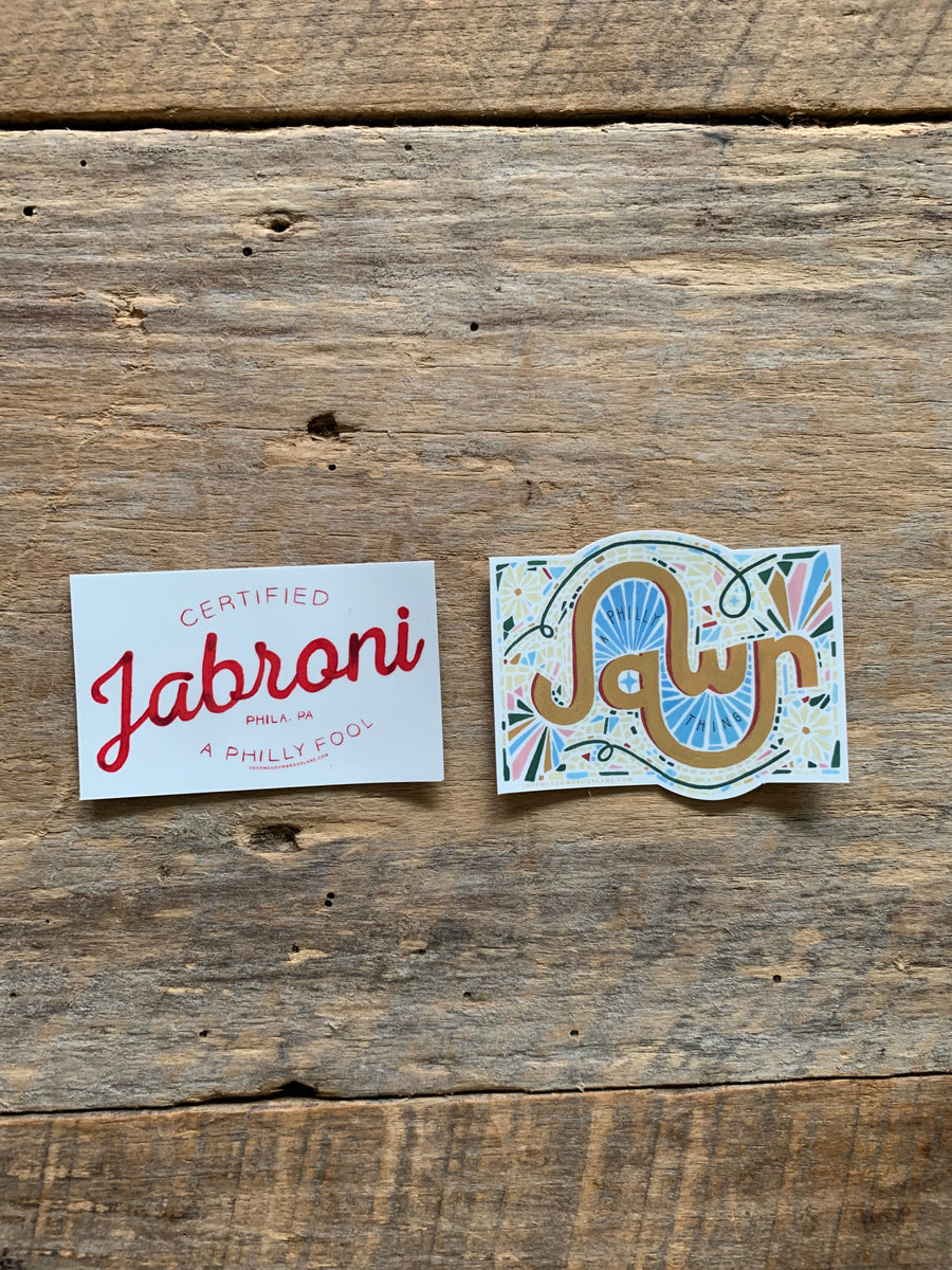 Philly Jabroni Vinyl Sticker – Meadowbrook Lane