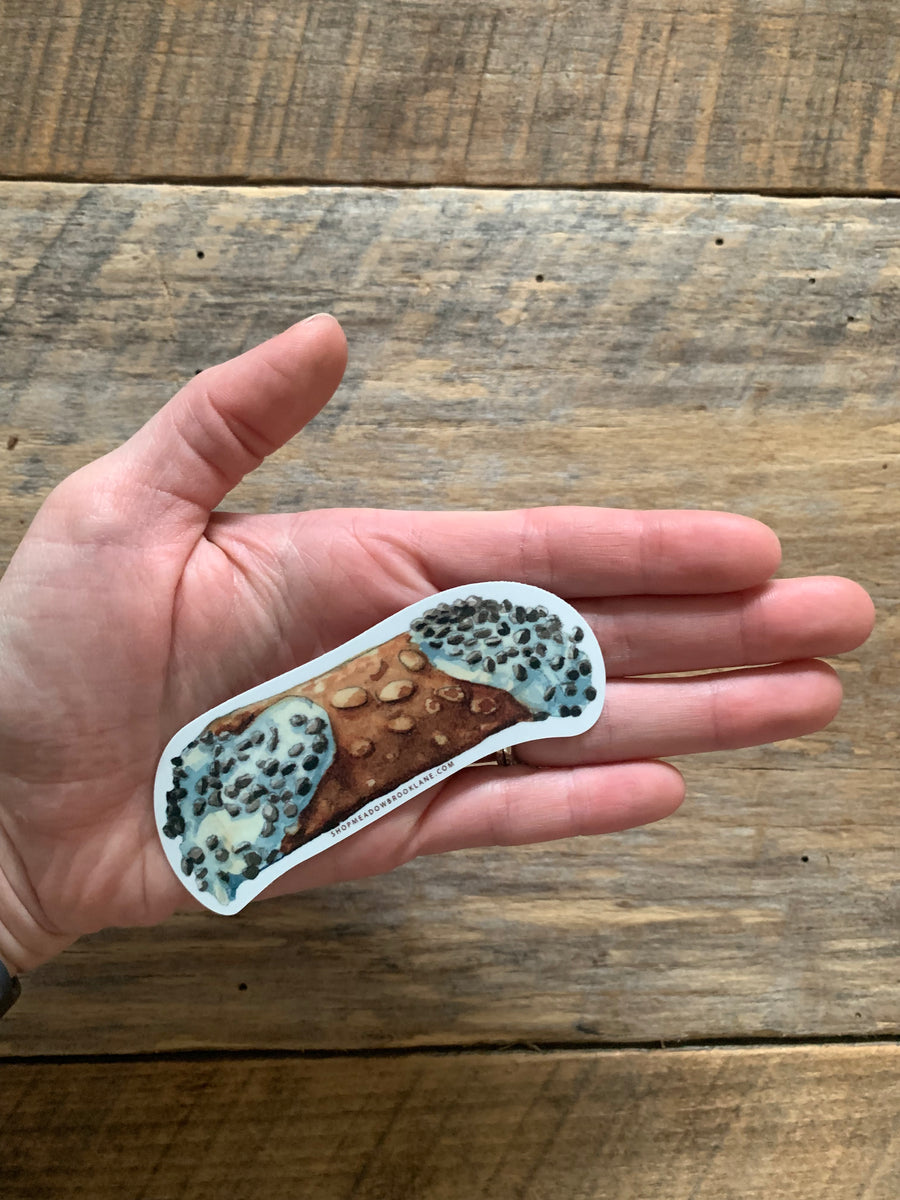 Cannoli Vinyl Sticker – Meadowbrook Lane